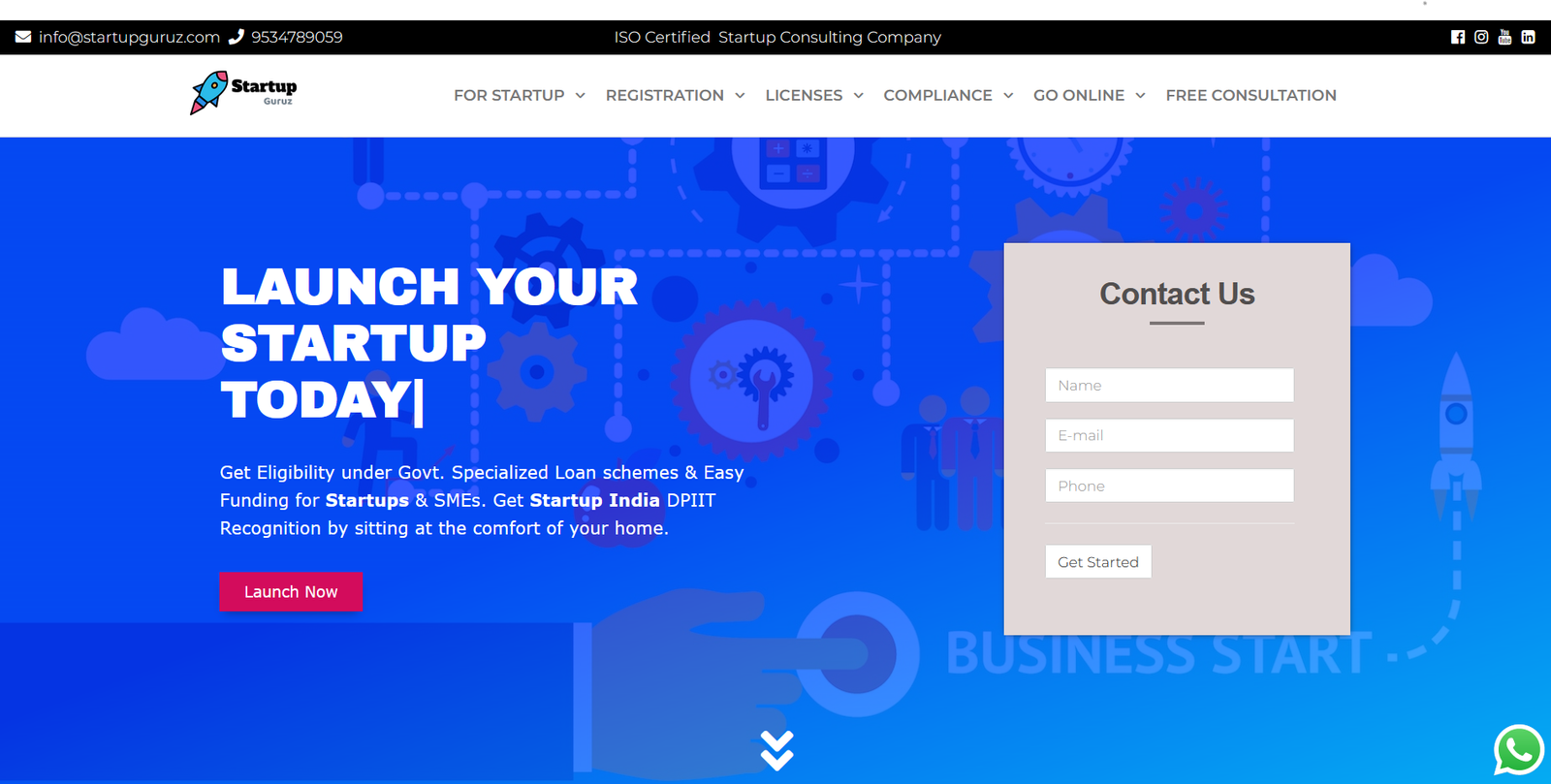 website new - Startup Guruz