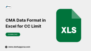 CMA Data Format in Excel for CC Limit - Startup Guruz