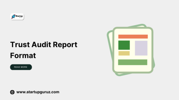 Trust Audit Report Format - Startup Guruz