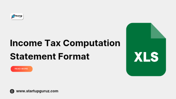 Income Tax Computation Statement Format - Startup Guruz Income Tax Computation Statement Format - Startup Guruz